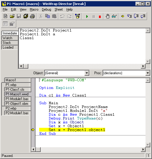 WinWrap® | IDE Overview